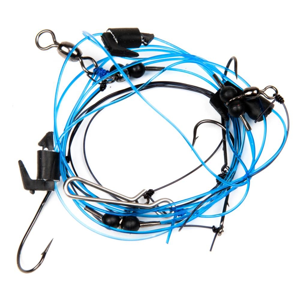 Vismania - Platvis 3x Baitclip Onderlijn # 4